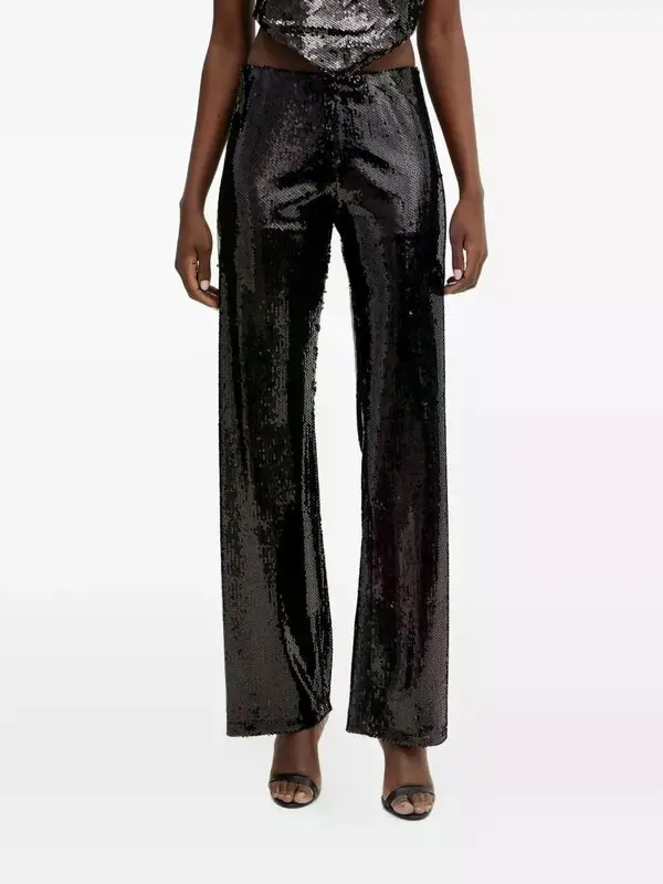 HAVEONE Sequin-embellished Trousers