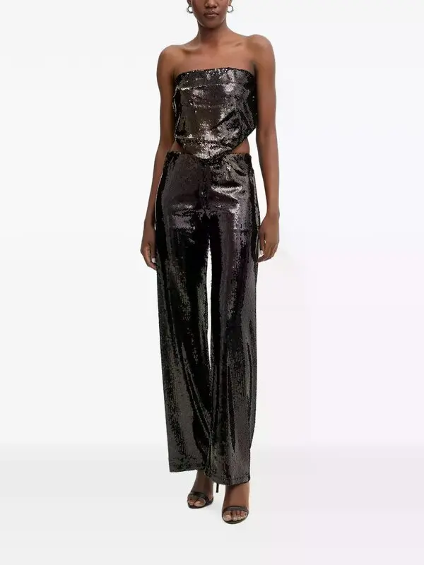 HAVEONE Sequin-embellished Trousers