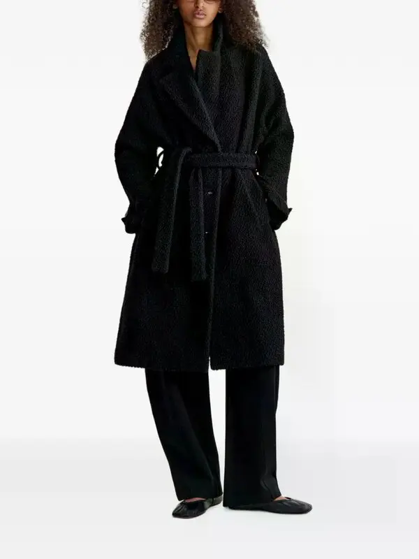 Maison Kitsuné Belted Coat