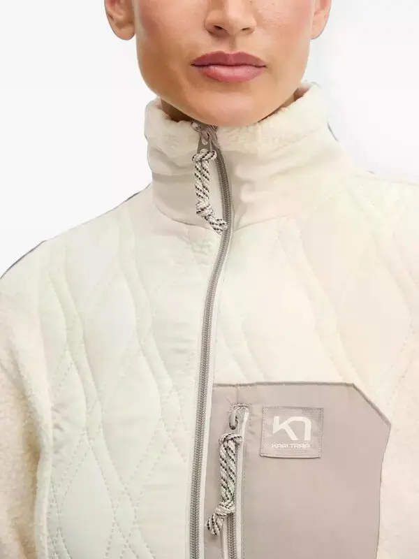 Kari Traa Røthe Quilted Half-zip Fleece Jacket