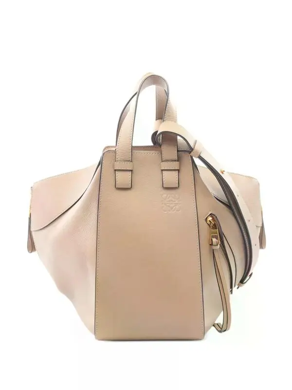 Loewe 2010s Hammock Leather Tote Bag - Neutrals