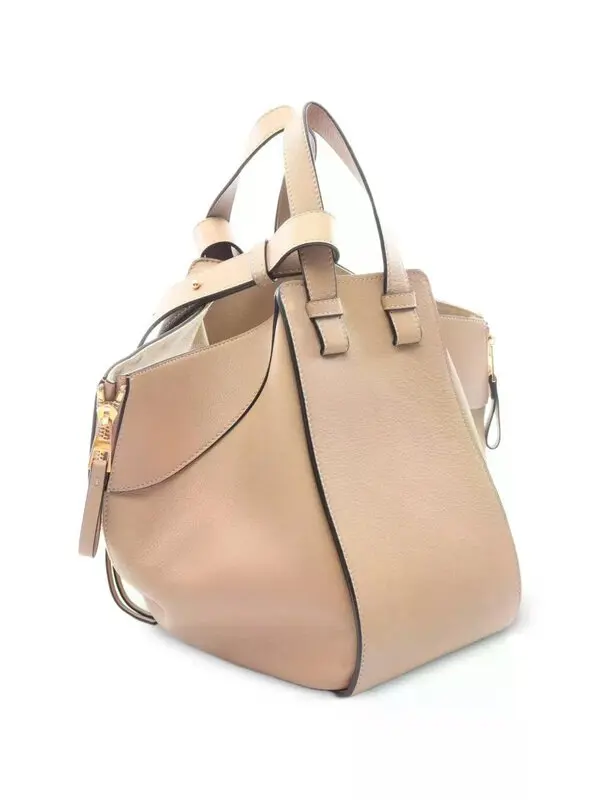 Loewe 2010s Hammock Leather Tote Bag - Neutrals