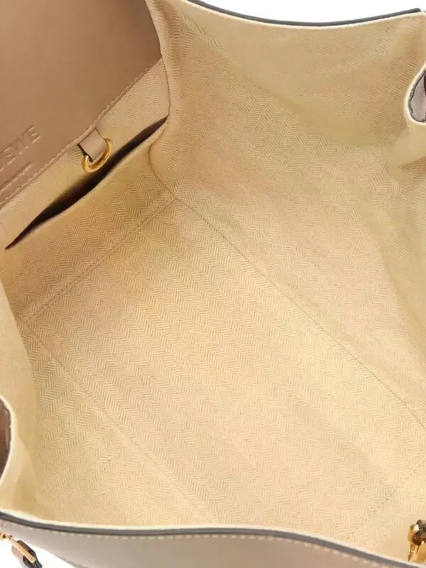 Loewe 2010s Hammock Leather Tote Bag - Neutrals