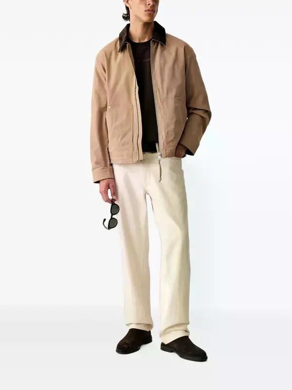 Marc O'polo Corduroy-collar Zip-up Jacket