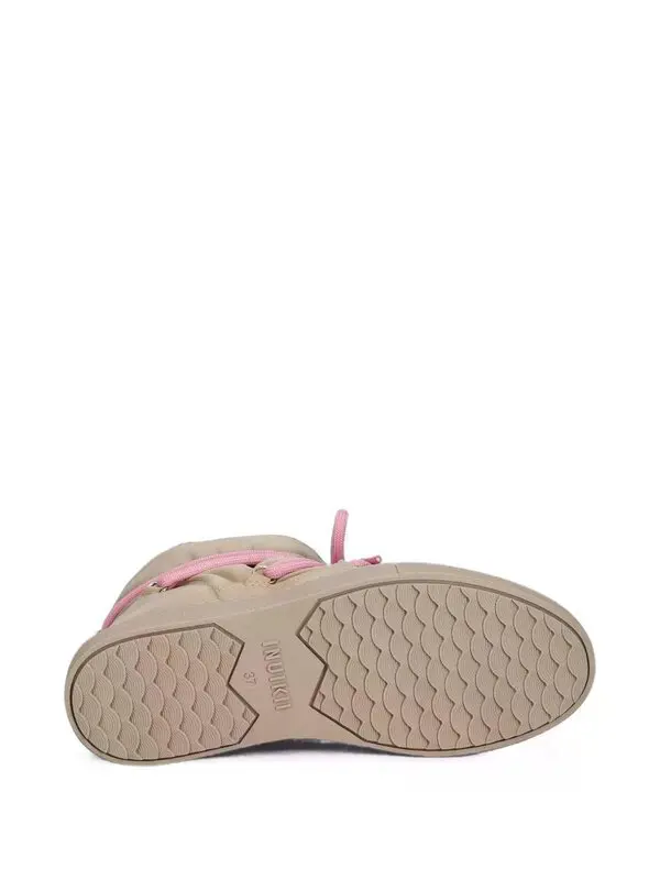 Inuikii Quilted Lace-up Ankle Boots