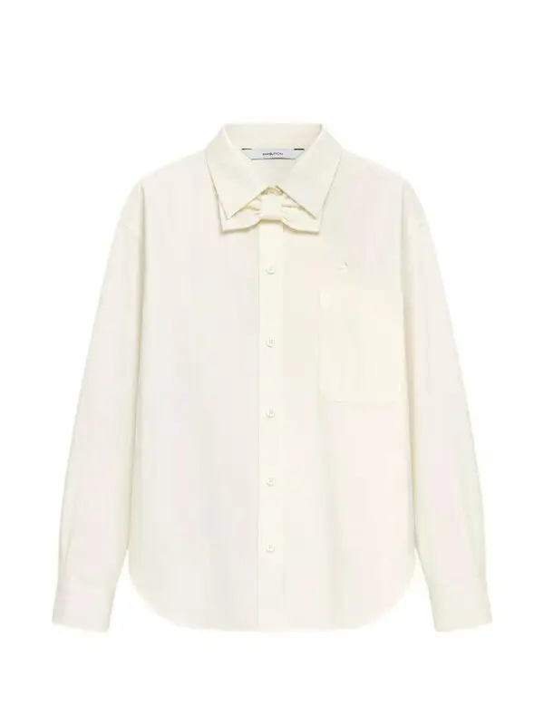 PUSHBUTTON Bow-detail Shirt