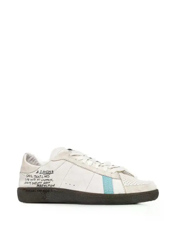 Patrizia Pepe Slogan-print Panelled Sneakers