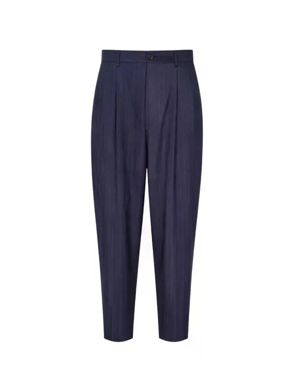 Comme Des Garçons Pinstripe-pattern Wool Trousers