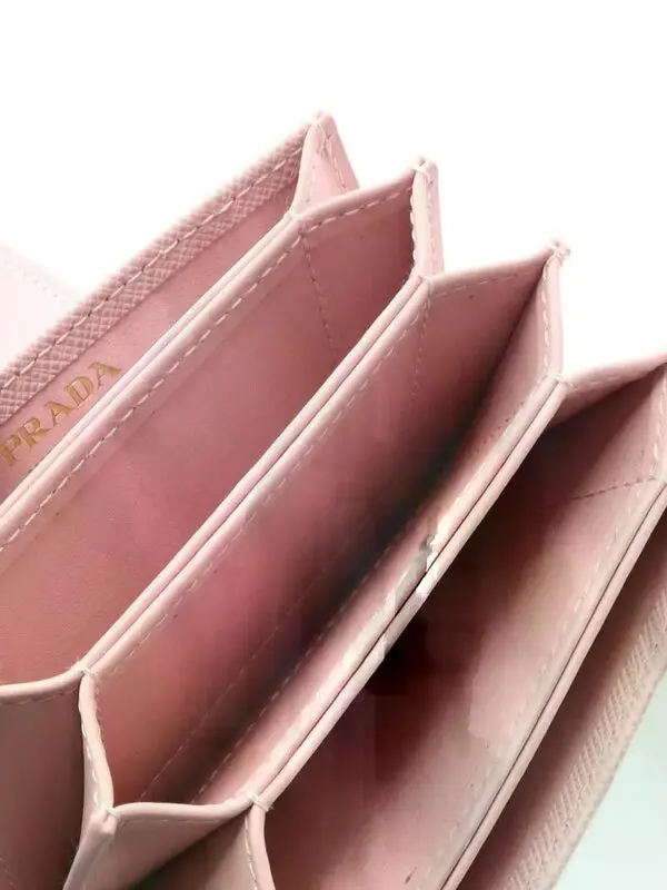 Prada 2020s Saffiano Leather Card Holder