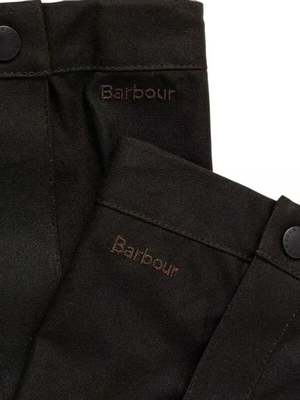 Barbour Embroidered-logo Touch-strap Gaiters