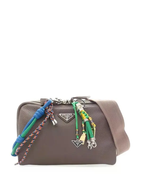 Prada 2010s Triangle-logo Shoulder Bag