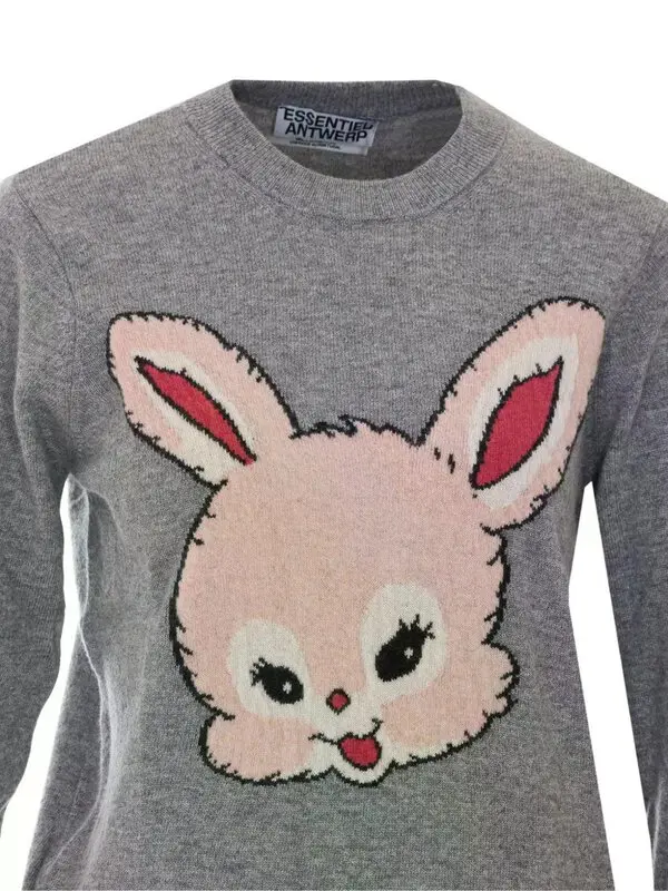 Essentiel Antwerp Rabbit-intarsia Sweater