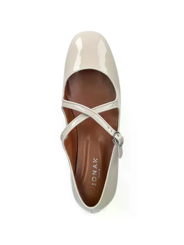 JONAK PARIS Ducky Crossover-strap Pumps
