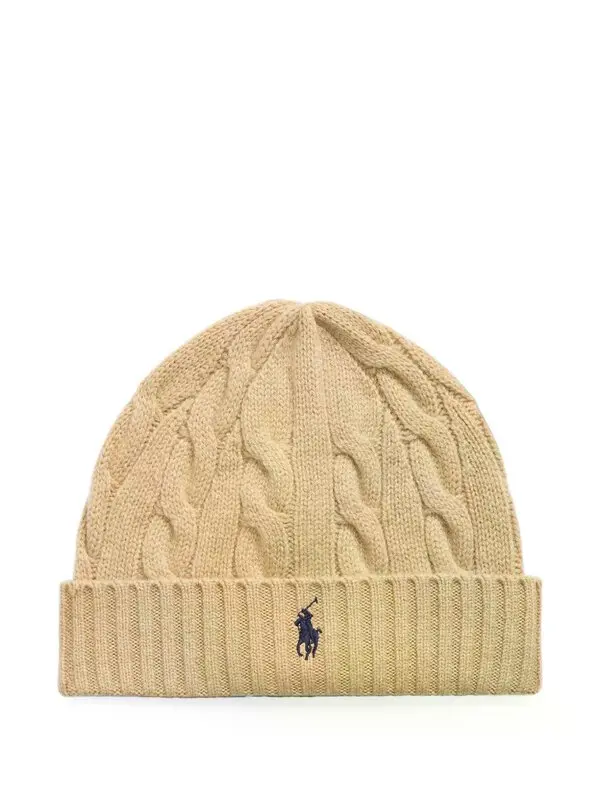 Polo Ralph Lauren Cable-knit Wool-cashmere Beanie