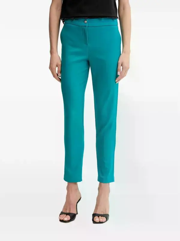 MORGAN Button-fastening Cropped Trousers