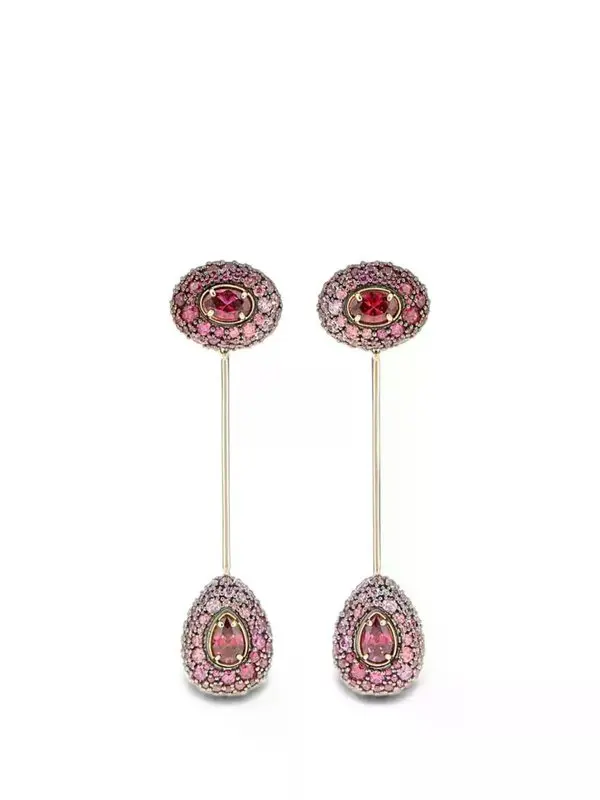 SWAROVSKI Sublima Crystal-embellished Drop Earrings