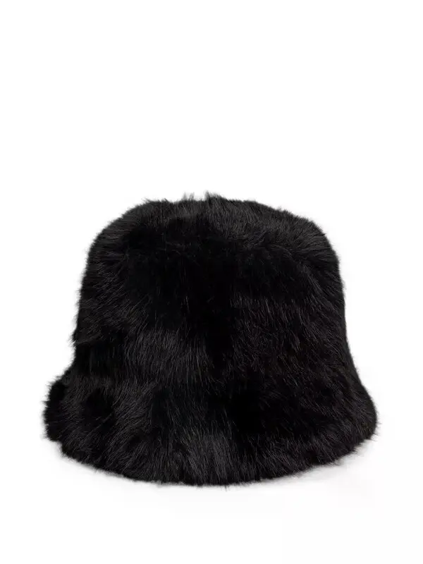 Armani Exchange Faux-fur Bucket Hat