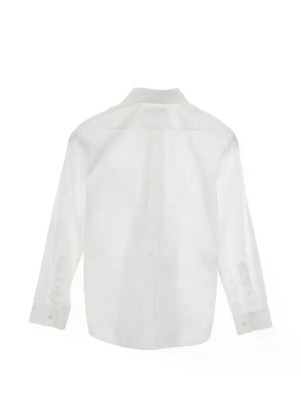 Miu Miu 2010s Logo-patch Pocket Shirt
