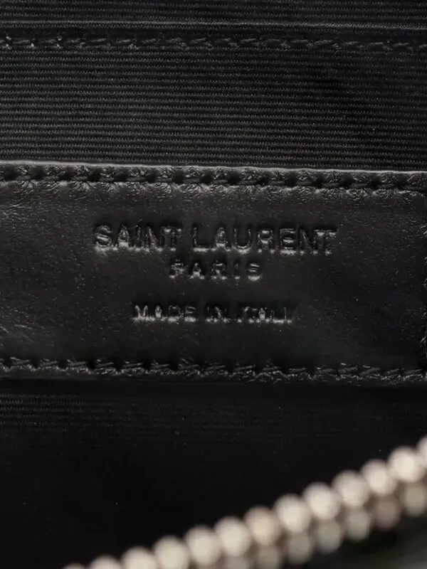 Saint Laurent 2020s Zip Tablet Holder Clutch Bag