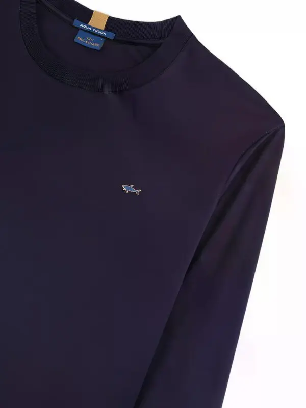 Paul & Shark Logo-embroidered Sweater