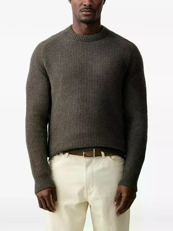 Marc O'polo Ribbed-knit Raglan-sleeve Sweater