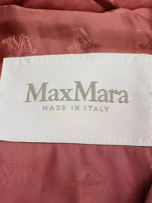 Max Mara 2010s Teddy Bear Sleeveless Coat