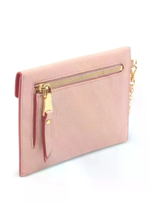 Miu Miu 2000s Madras Love Envelope Pouch - Pink
