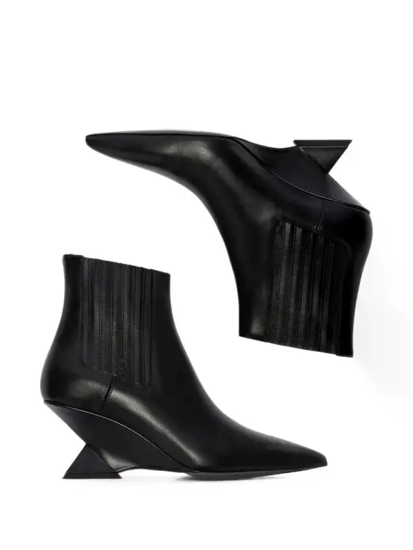 Attico Cheope Wedge-heel Ankle Boots