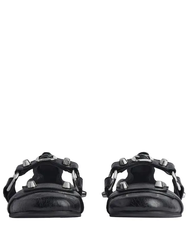 Balenciaga Arena Leather City Ballet Flats