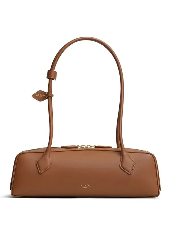 Alaïa Le Teckel Medium Bag In Amber Leather - Brown