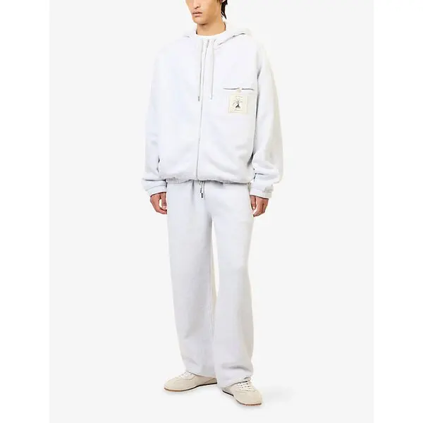 Jacquemus Brand-patch Relaxed-fit Cotton Hoody