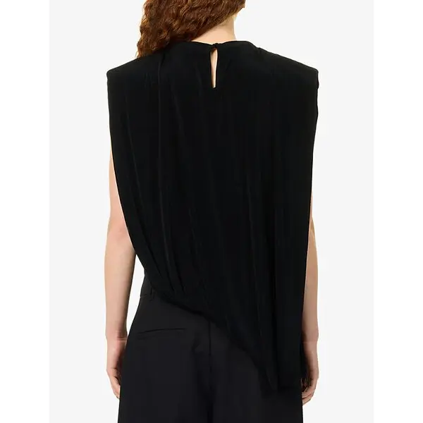 Camilla And Marc Ravine Draped Woven Top