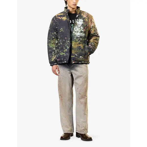 HERESY Reversible Padded Shell Puffer Jacket
