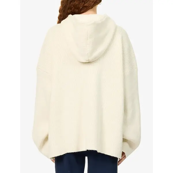 SISTERS & SEEKERS Freckle Zip-up Knit Woven Hoody
