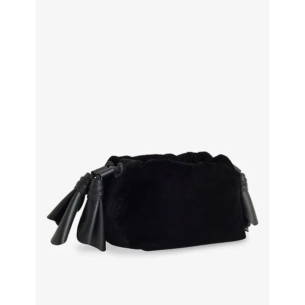 Zimmermann Cloud 91 Peacock Small Velvet Clutch