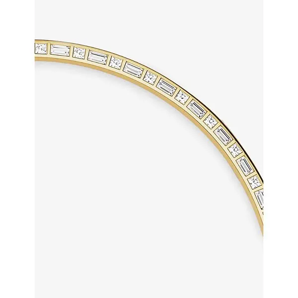 APM MONACO Les Reflets Alloy And Cubic Zirconia Choker Necklace
