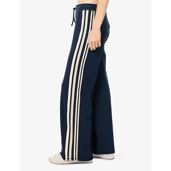SISTERS & SEEKERS Seekola Side Stripe Cotton-stretch Trousers