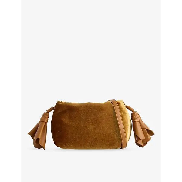 Zimmermann Cloud 91 Small Velvet Clutch