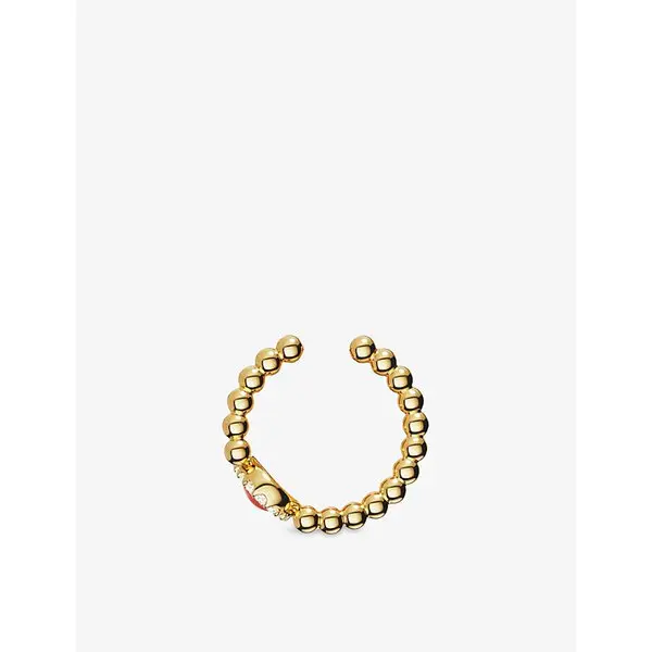 APM MONACO Les Calanques Alloy And Cubic Zirconia Cuff Earring