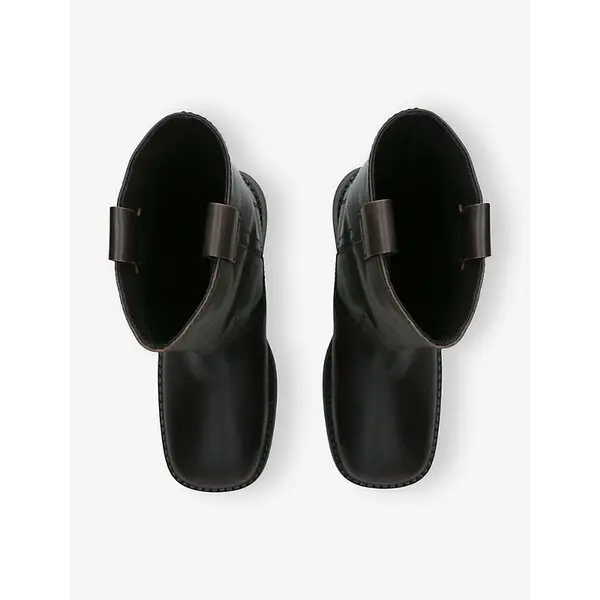 MIISTA Inaya Brushed-effect Leather Boots