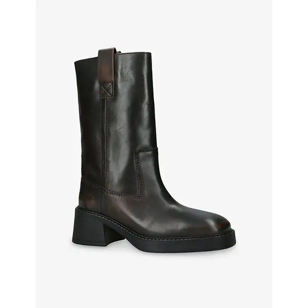 MIISTA Inaya Brushed-effect Leather Boots