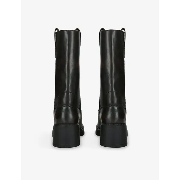 MIISTA Inaya Brushed-effect Leather Boots
