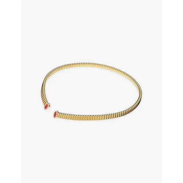 APM MONACO Les Calanques Statement Alloy And Cubic Zirconia Choker Necklace