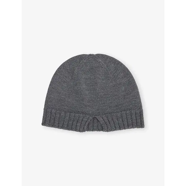 Bottega Veneta Brand-embroidered Wool Beanie