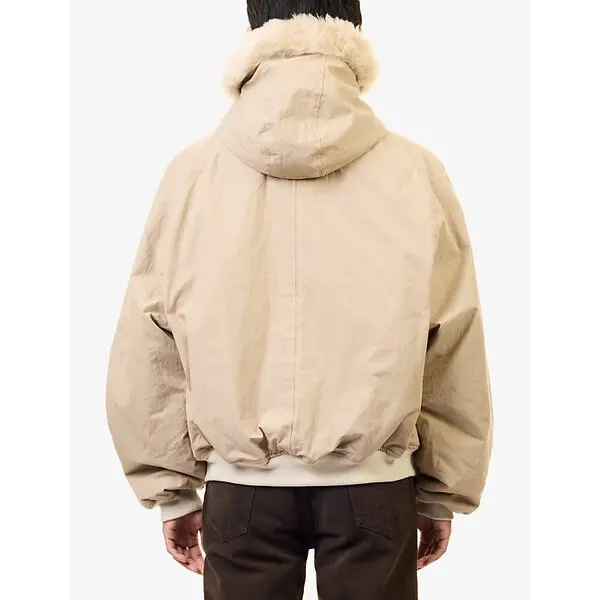 ALEXANDER DIGENOVA Helicopter Wool-trim Cotton Jacket