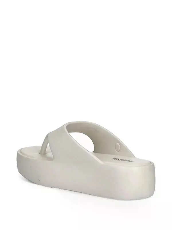 Melissa Free Platform Thong Sandals - Neutrals