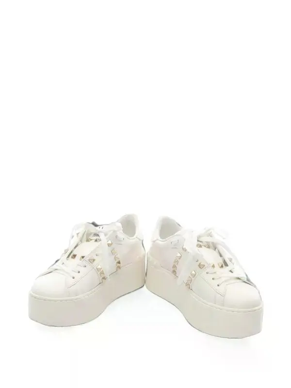 Valentino Garavani 2010 Rockstud Untitled Platform Sneakers