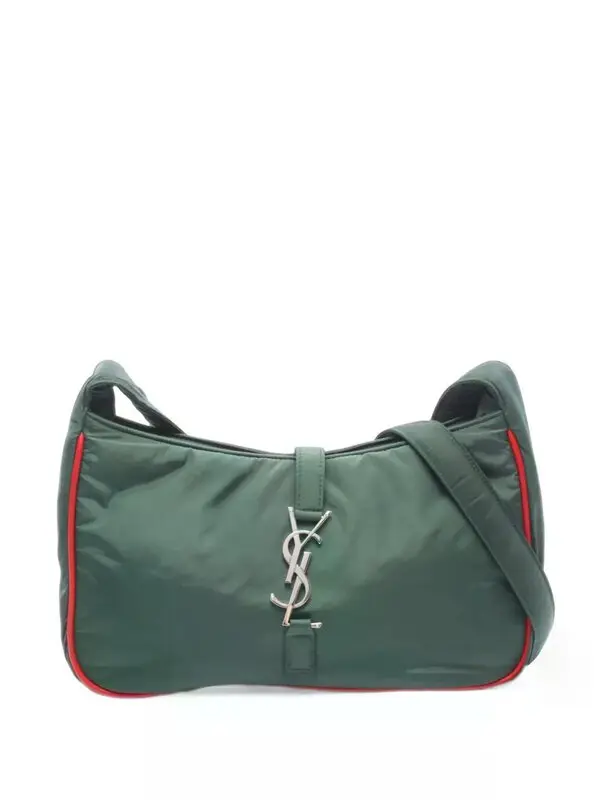 Saint Laurent 2010s Le Sun Cassette Shoulder Bag - Green