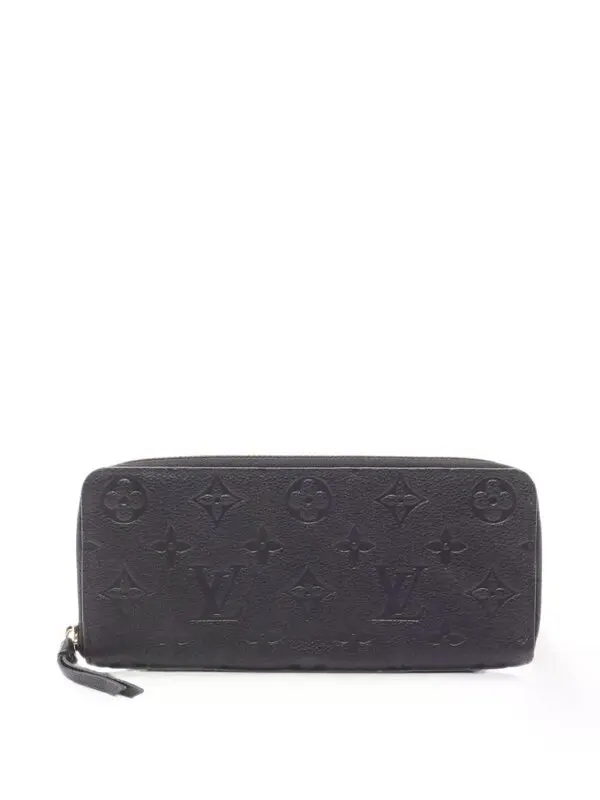 LOUIS VUITTON Monogram Empreinte Clemence Wallet