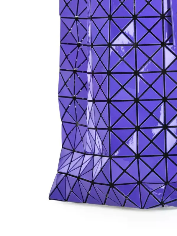 Issey Miyake Prism Gloss Geometric-panel Tote Bag - Blue